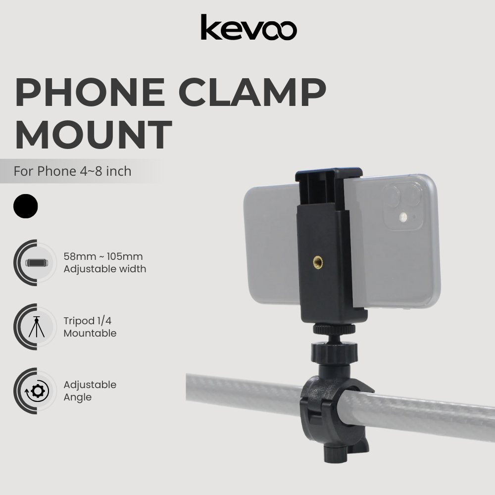 Jual Phone Holder Klip HP Universal Clamp Stand Action Camera Camp ...