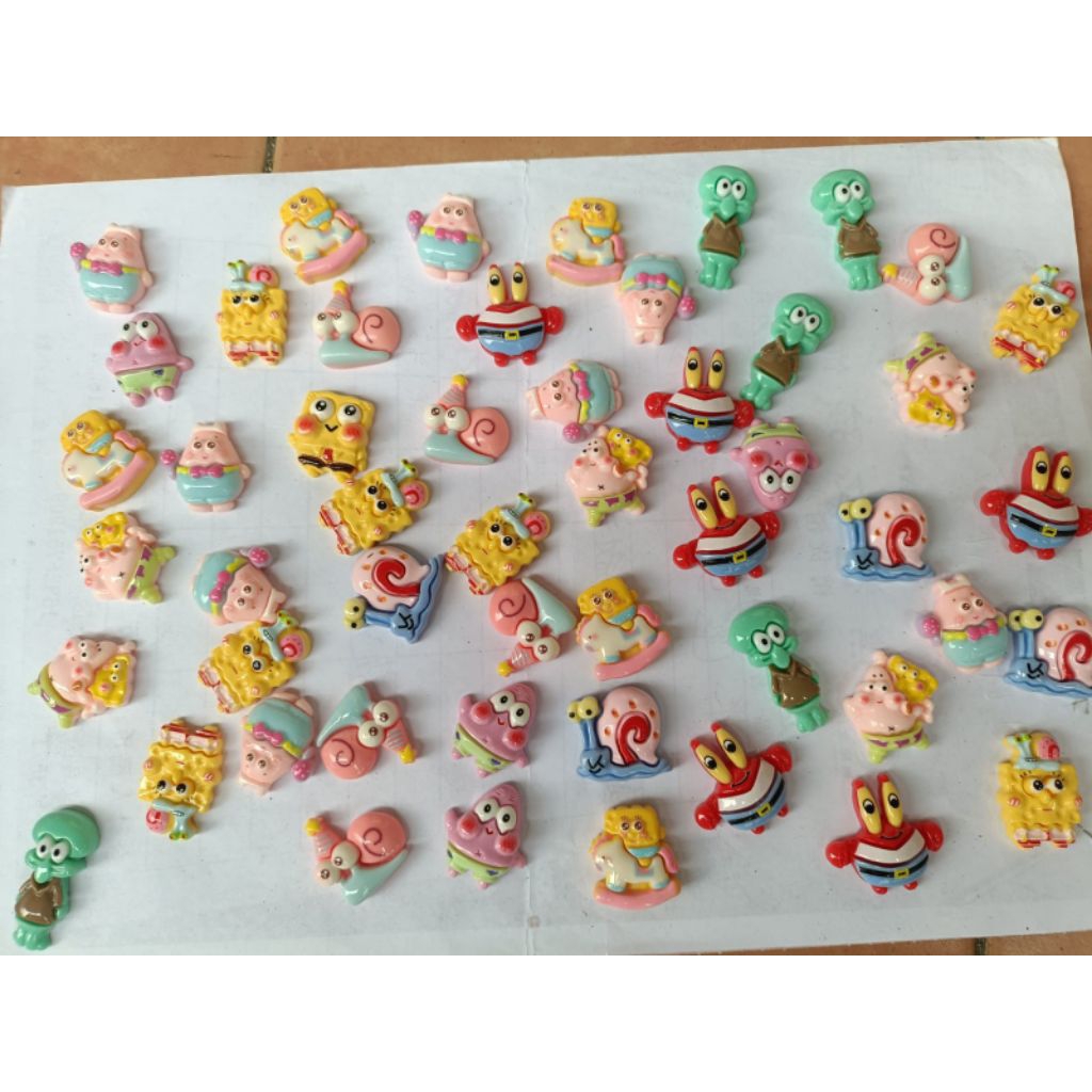 Jual CLAY SPONGEBOB MIX (BARU) | Shopee Indonesia