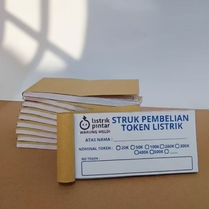 Jual STRUK PEMBELIAN TOKEN LISTRIK NOTA TOKEN STRUK TOKEN BISA PAKE ...