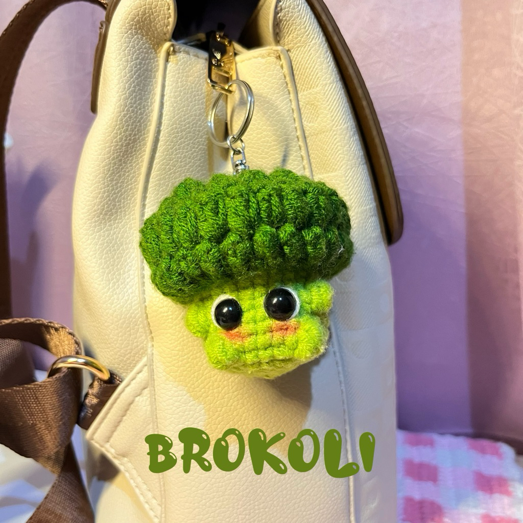 Jual [TOMATOAPPLE] Amigurumi Broccoli Keychain || Gantungan Kunci ...