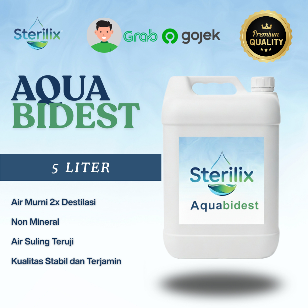 Jual ( KHUSUS OJOL ) AQUABIDEST / AQUABIDES / AIR DEMINERALISASI 5 ...