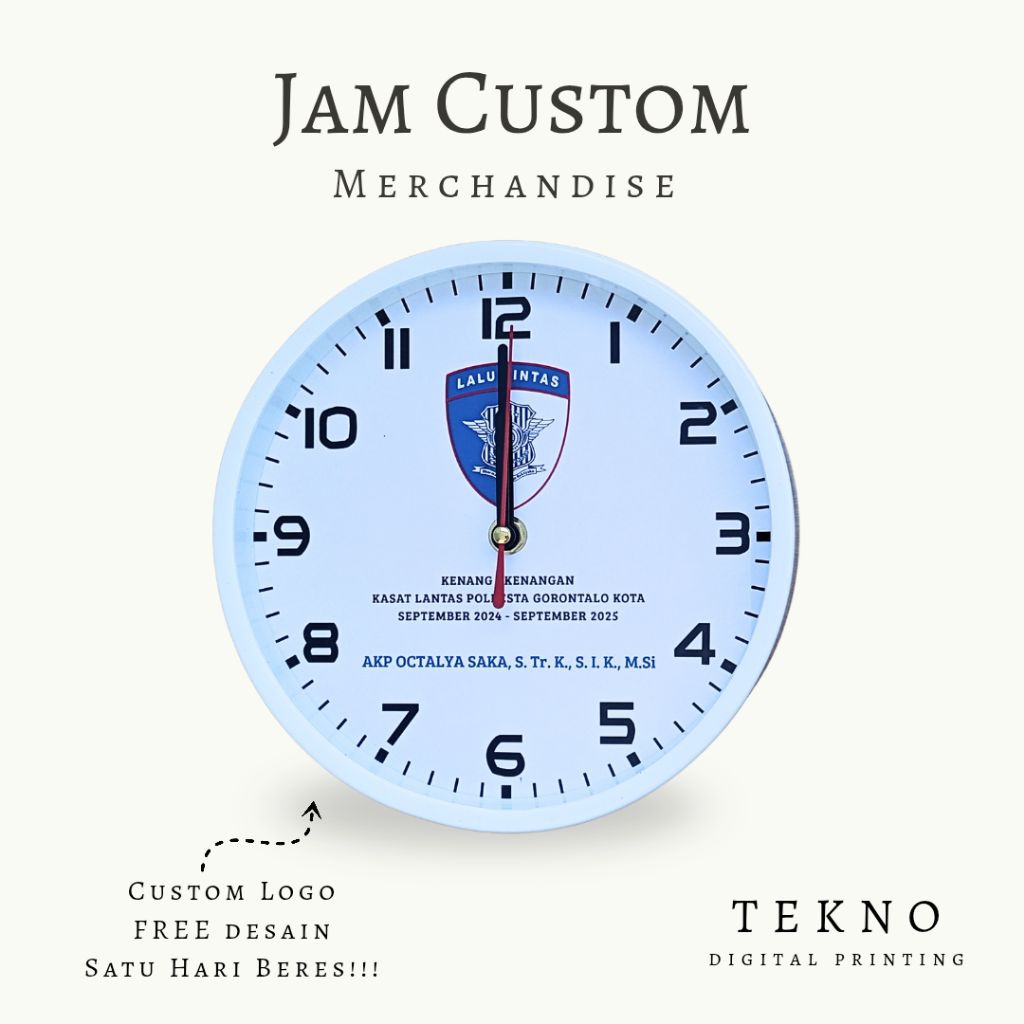Jual JAM DINDING CUSTOM JAM DINDING SOUVENIR JAM DINDING CUSTOM ...