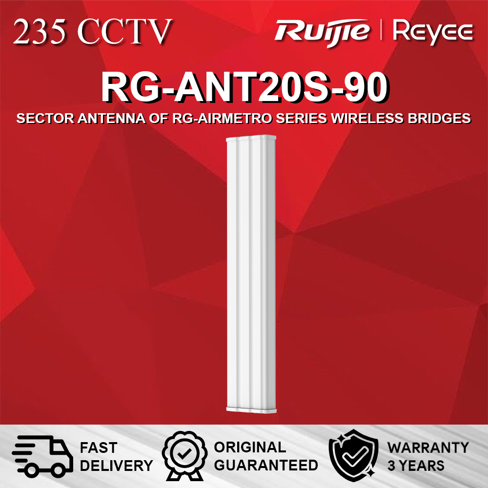 Jual RUIJIE REYEE RG-ANT20S-90 SECTOR ANTENNA OF RG-AIRMETRO SERIES ...