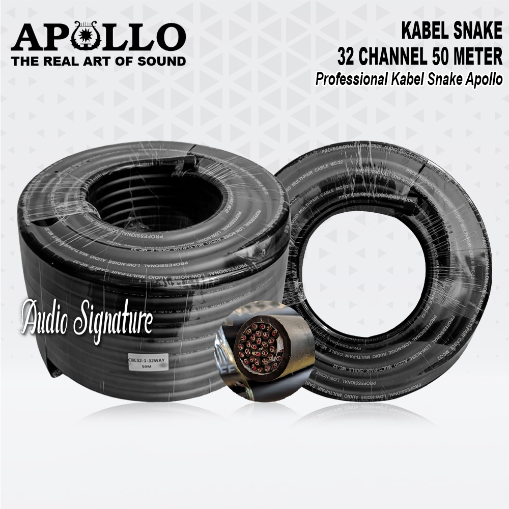 Jual Kabel Snake | Snake Cable APOLLO 32 Channel Original Panjang 50 ...