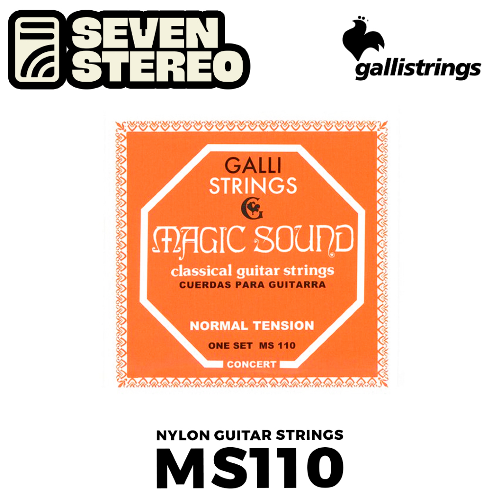 Jual Gallistrings Magic Sound MS 110 - Senar Nylon Gitar Classic Galli ...