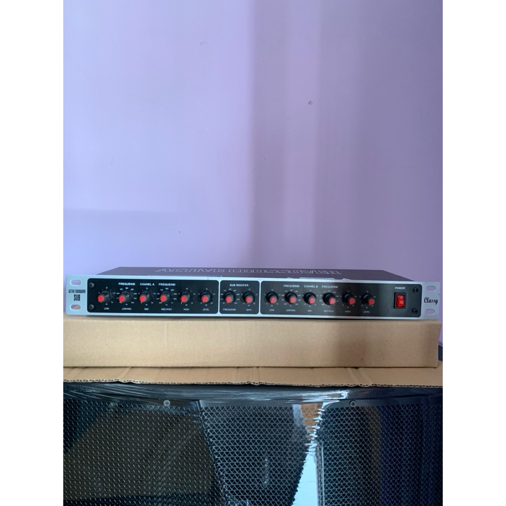 Jual crossover aktif active crossover 4 way subwoofer 4 way | Shopee ...