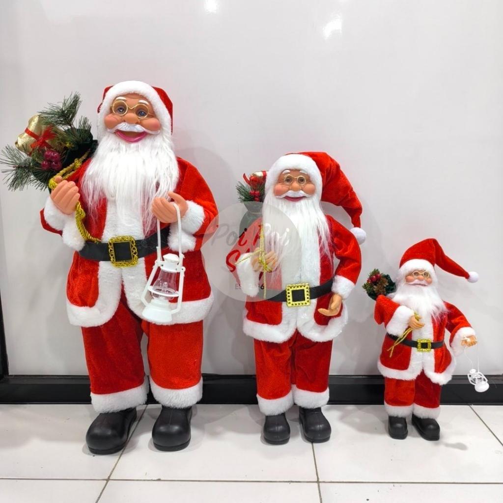 Jual Patung Santa Polos Figur Boneka Sinterklas Natal Christmas Boneka ...