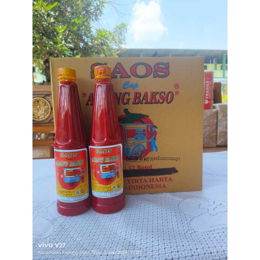 Jual Saos abang bakso - saos tomat - saos ubi botol plastik 1 pcs ...