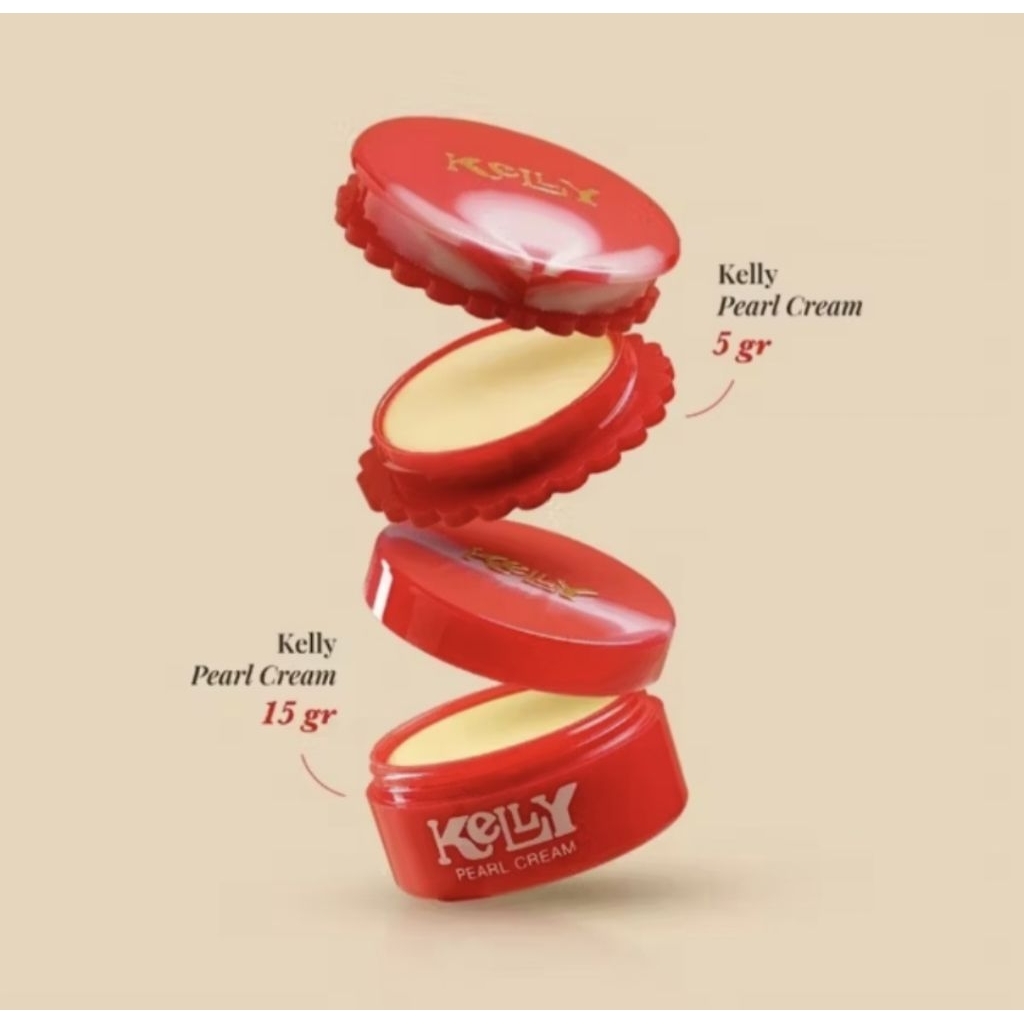 Jual KELLY Pearl Cream 5 gr & 15 gr | Shopee Indonesia