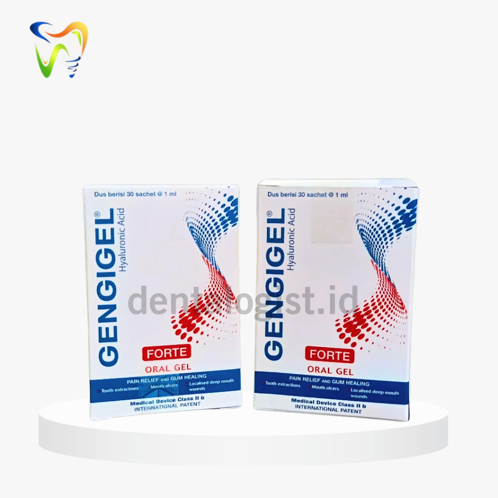 Jual Gengigel Gel Forte Sachet 1 ml/ 1 BOX Isi 30 Sachet/ Hyaluronic ...