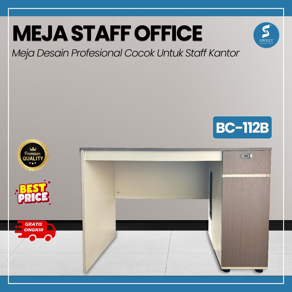 Jual Sweet - Meja Staff Kantor Meter Meja Kerja Profesional Impor ...