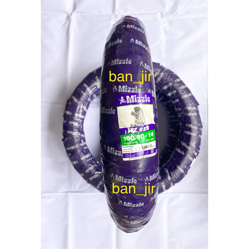 Jual Ban Mizzle MZ 028 100/80 Ring 14 Tube Type | Shopee Indonesia