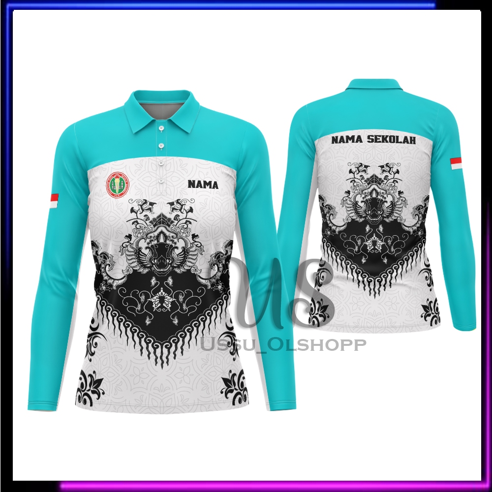 Jual Batik PGRI pria wanita | Baju Guru Batik PGRI Lengan Panjang ...