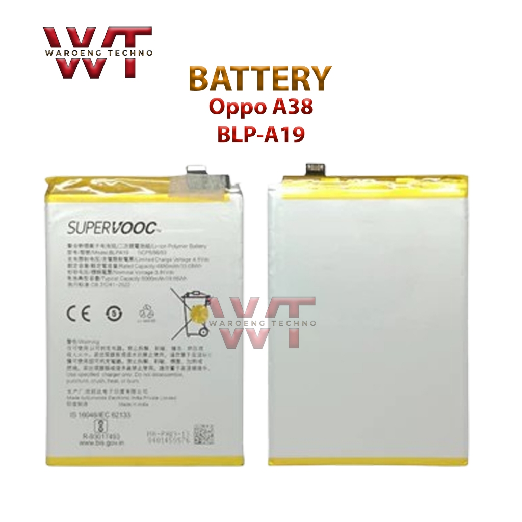 Jual BATTERY BATERAI BATRE OPPO A38 BLP-A19 | Shopee Indonesia