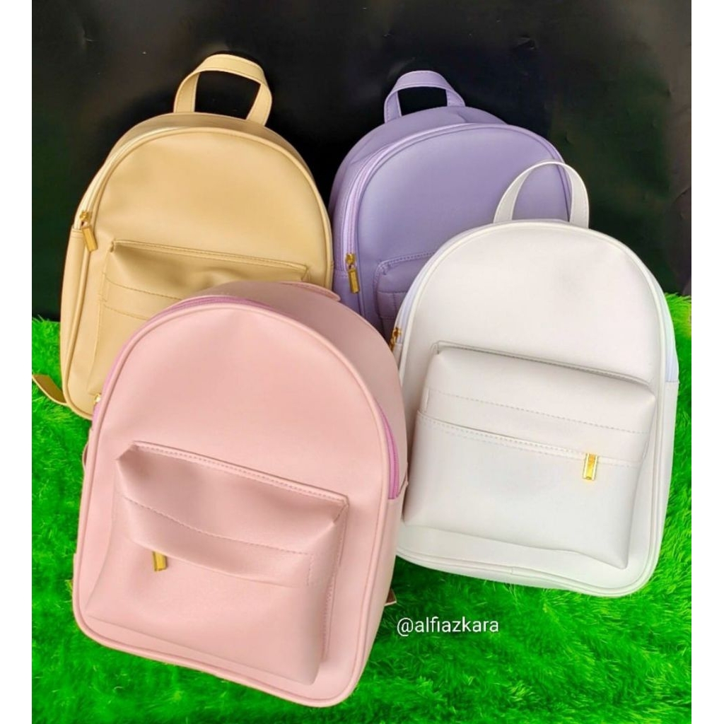 Jual Tas ransel mini wanita kekinian / ransel mini korea | Shopee Indonesia