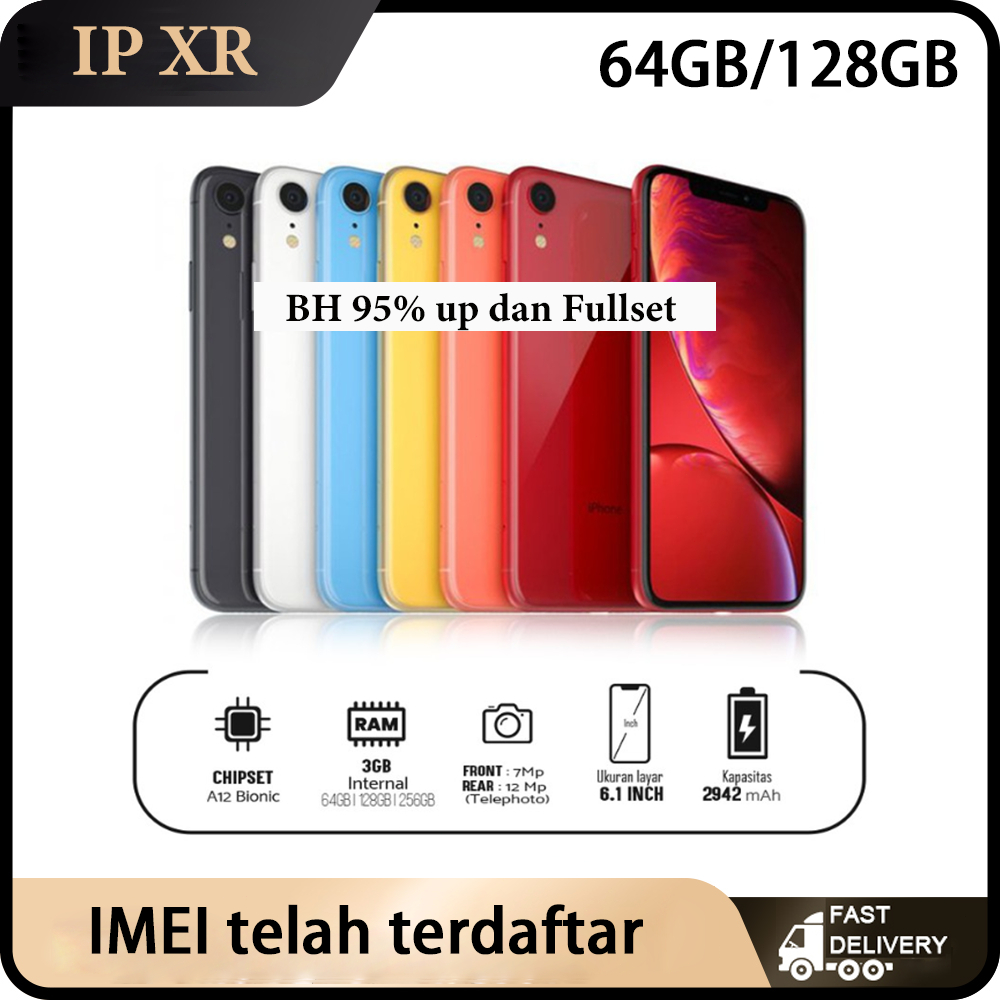 Jual IBOX IP XR 64GB/128GB SECOND FULLSET ORIGINAL 100% All operator ...