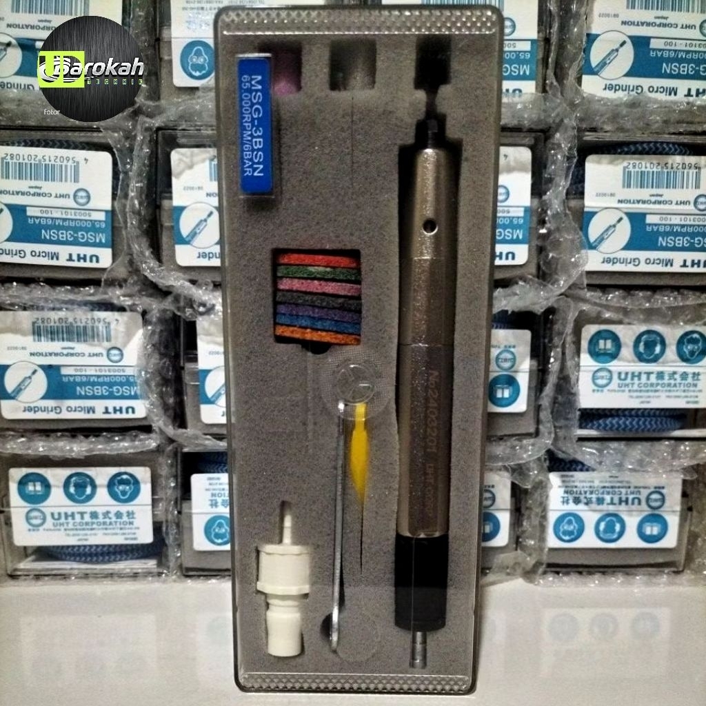 Jual UHT MICRO AIR GRINDER TUNER ANGIN MSG-3BSN UHT 65.000RPM/6BAR ...
