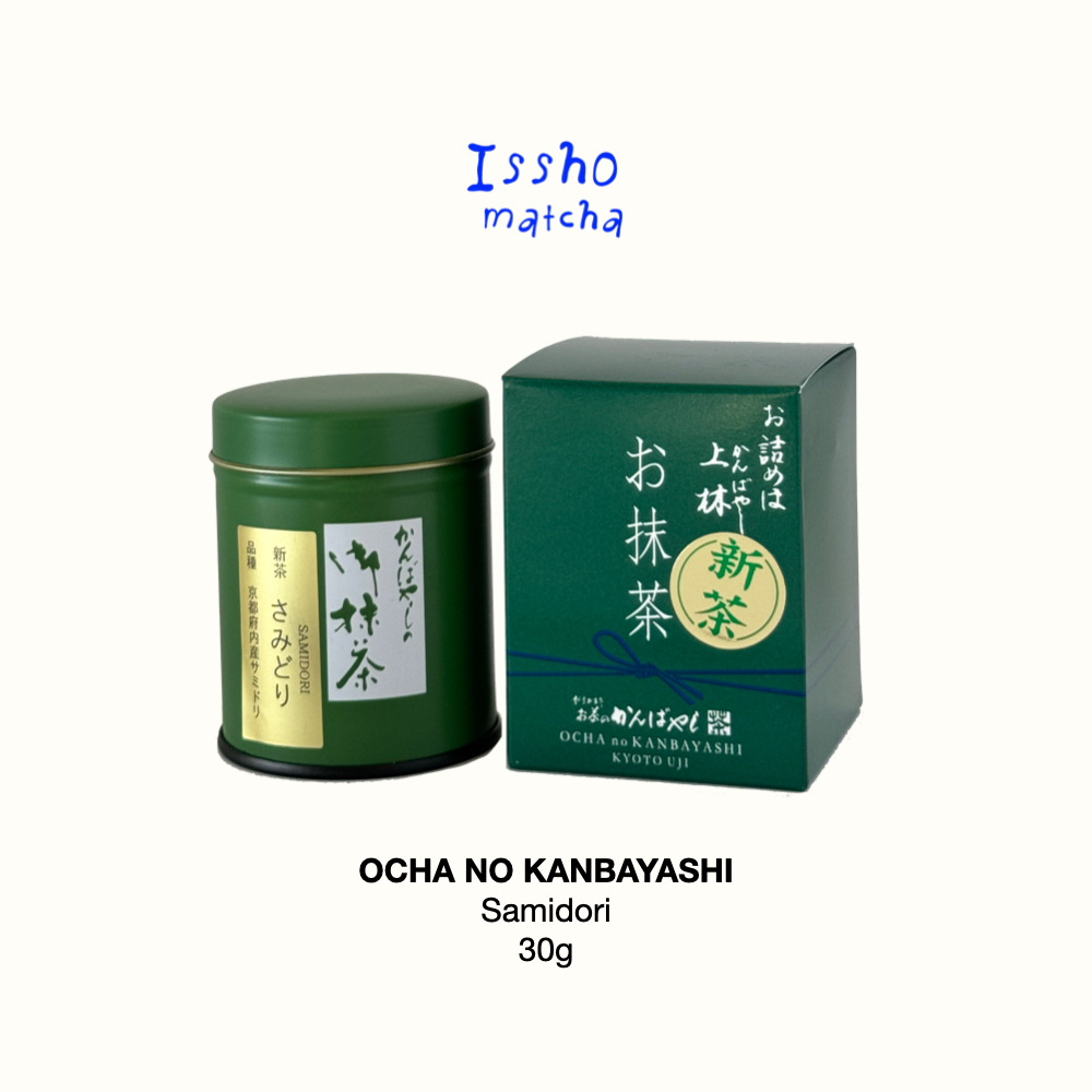 Jual Ocha No kanbayashi - Samidori Matcha 30gram Umami-rich | Shopee ...
