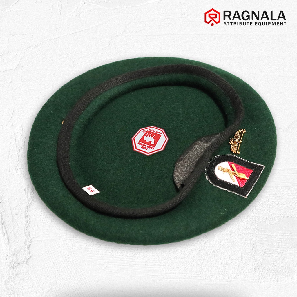 Jual Baret Raider Merk Camel Satu set dengan Emblem | Shopee Indonesia