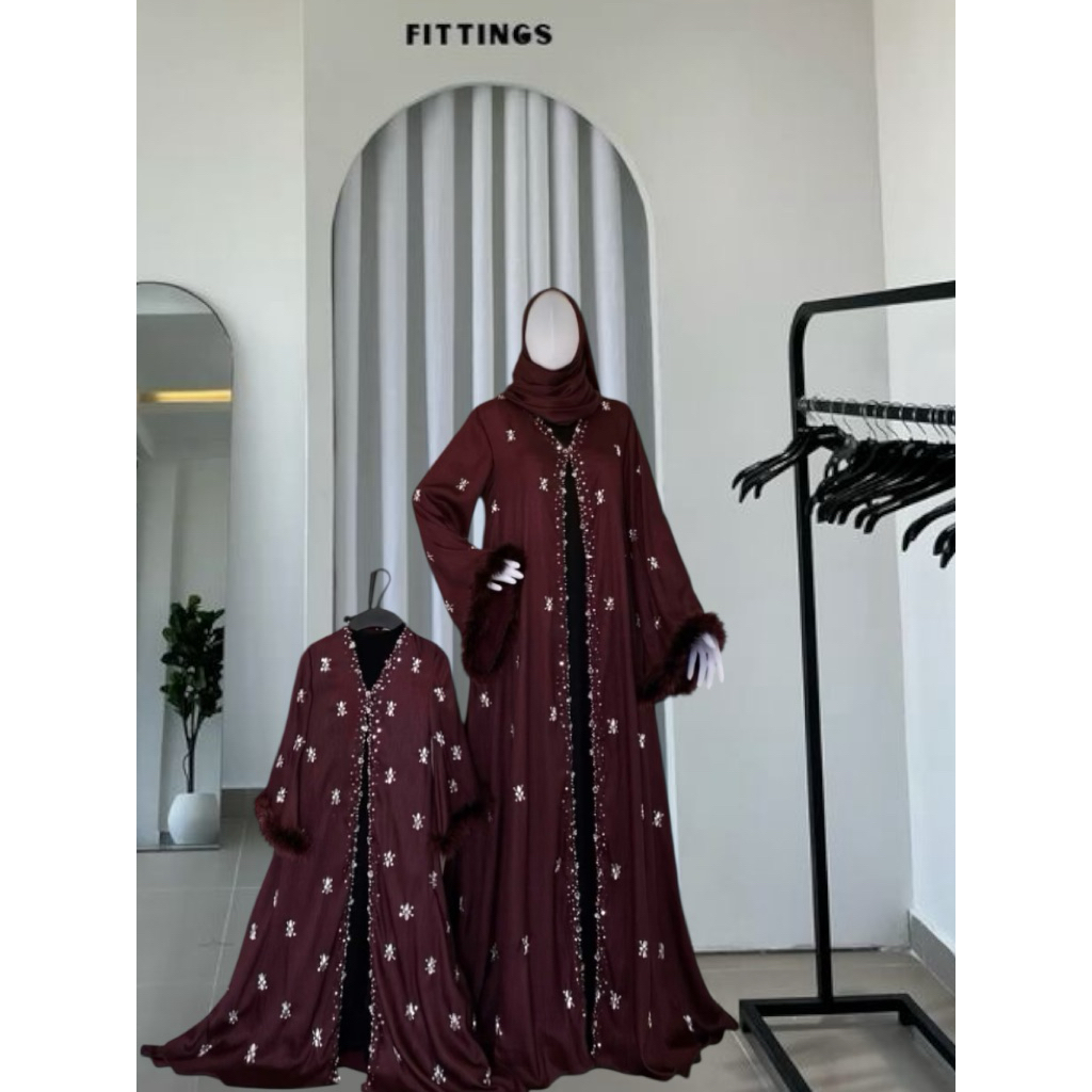 Jual Abaya Attire Premium ByBee ( Include Set Inner + Outer ) | Shopee ...