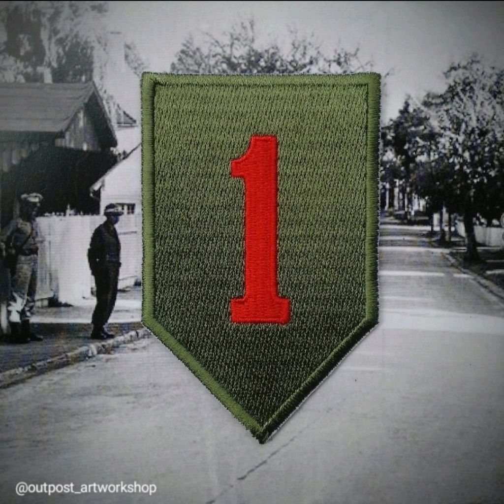 Jual Patch 1st Infantry Division US Army Color Big Red One | Shopee ...