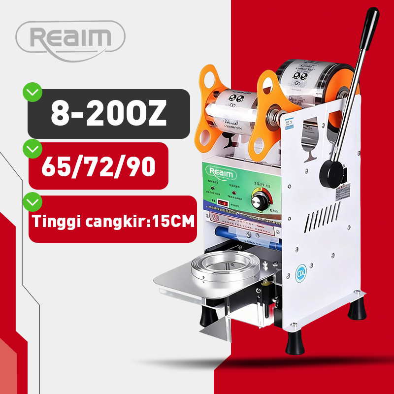 Jual Reaim Mesin Cup Sealer 8-20 Oz Original Mesin Press Cup Mesin ...