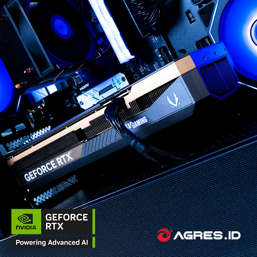 Jual AGRES CRYOLITE PC RAKITAN GAMING I5 13400F RTX 5060 8G - RAM 16GB ...