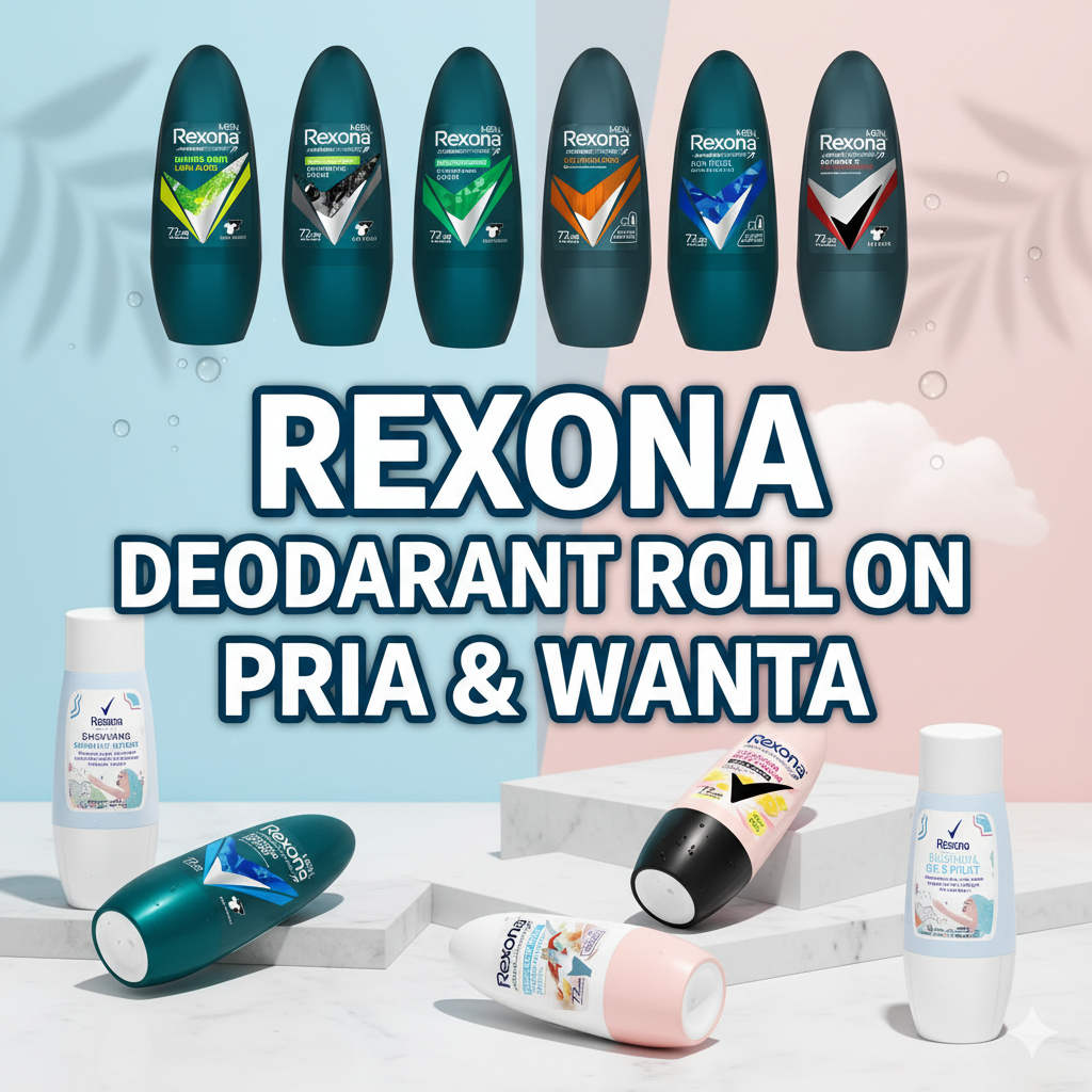Jual Rexona Deodorant Roll On 45ml Unisex Efektif 24 Jam | Shopee Indonesia