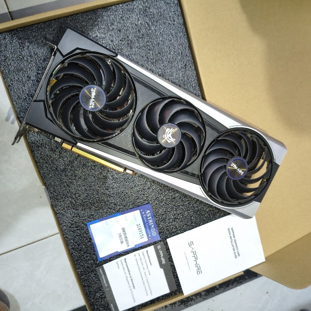 Jual AMD RX 6700XT 12GB GDDR6 SAPPHIRE NITRO + FULLSET SEGEL NORMAL ...
