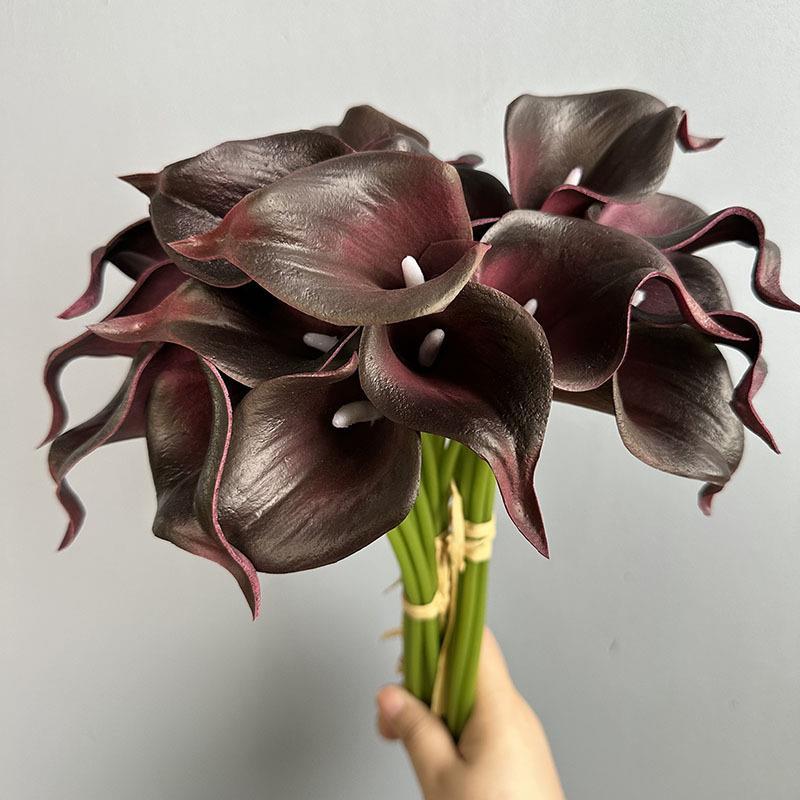Jual 9 Bunga Calla Lily Tiruan Mini - Bunga Palsu dengan Sentuhan ...
