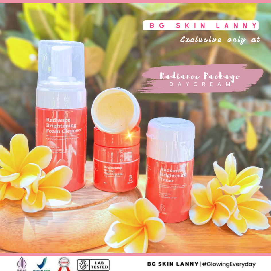 Jual BG SKIN Best Seller! Paket BRIGHTENING RADIANCE + FREE BG Skin ...