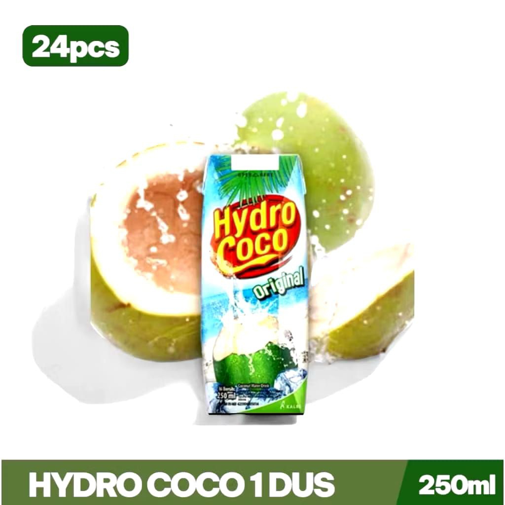 Jual HYDRO COCO hydrococo 250 ML 1DUS ISI 24 PCS | Shopee Indonesia