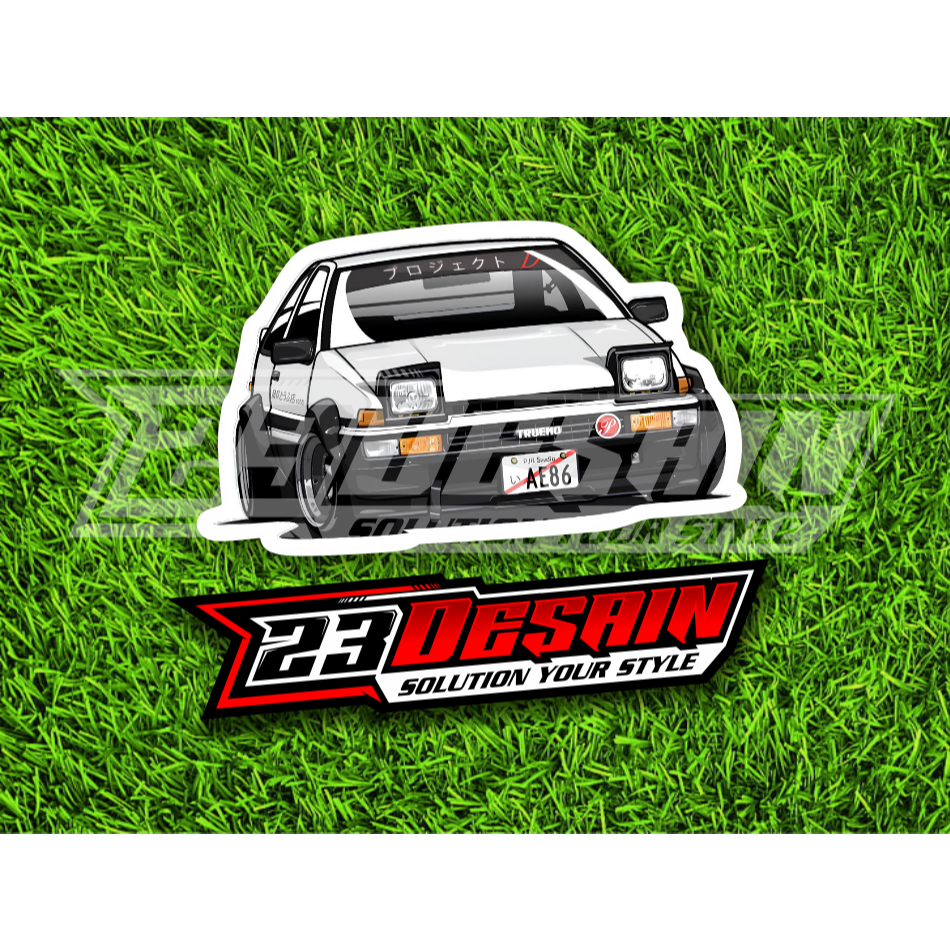 Jual STIKER AE86 STICKER AE86 TRUENO | Shopee Indonesia