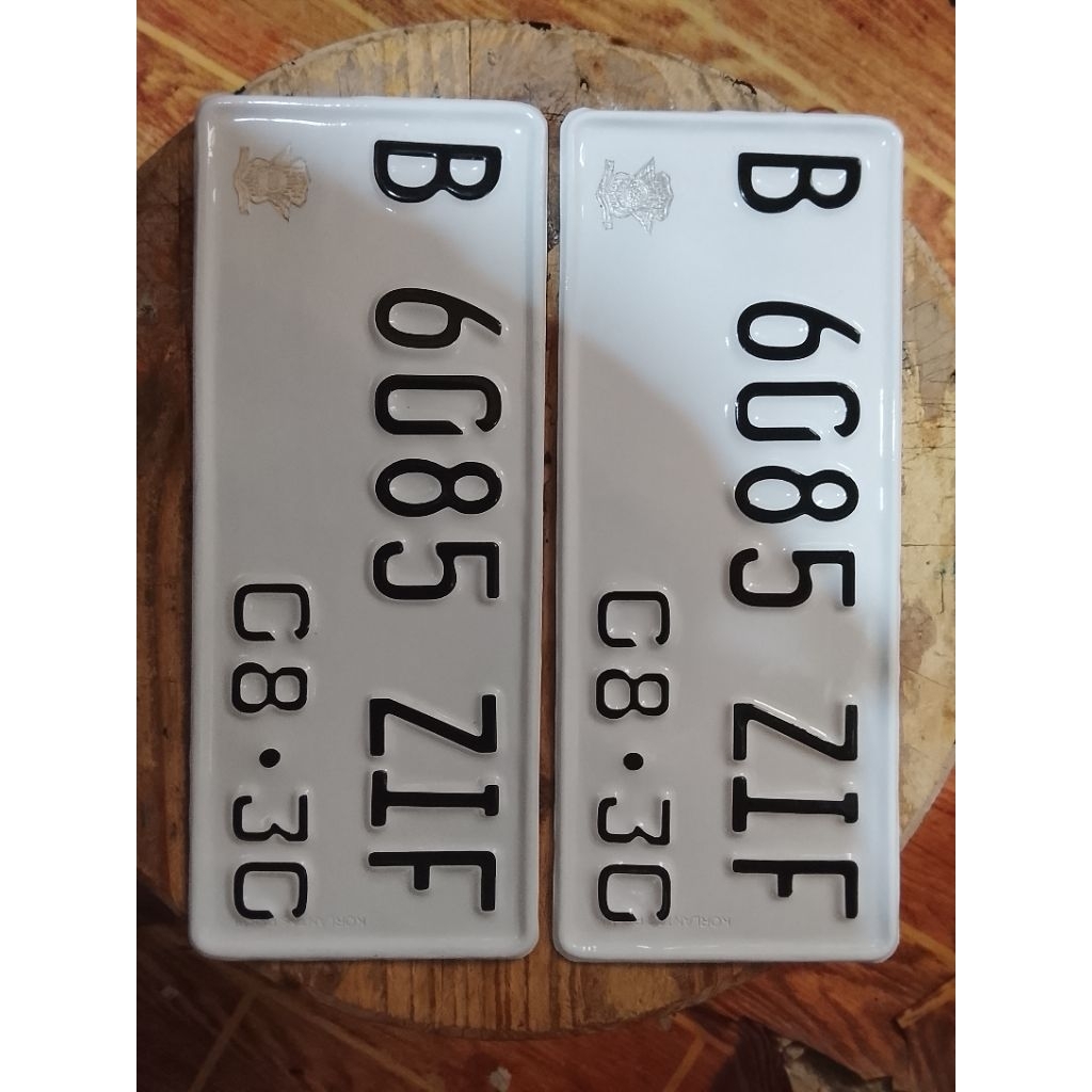 Jual PLAT MOTOR STANDAR LENGKAP DENGAN LOGO. | Shopee Indonesia