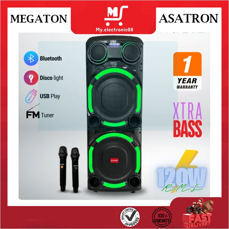 Jual ASATRON SPEAKER 15 INCHI MEGATON 2-MIC | Shopee Indonesia
