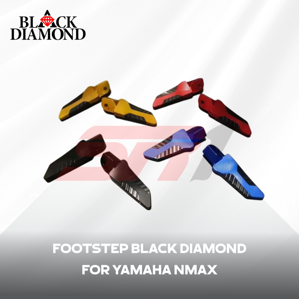 Jual FOOTSTEP BLACK DIAMOND FOR YAMAHA NMAX | Shopee Indonesia