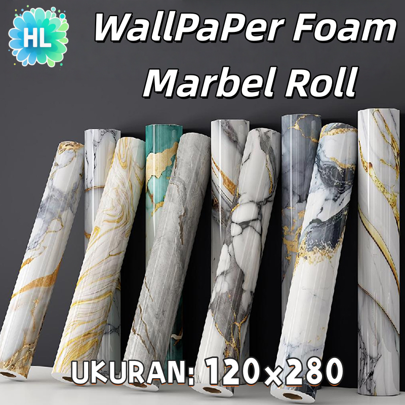 Jual Wallpaper Dinding Vinyl Marble Jumbo1,2x2,8 Meter Vinyl Marble ...