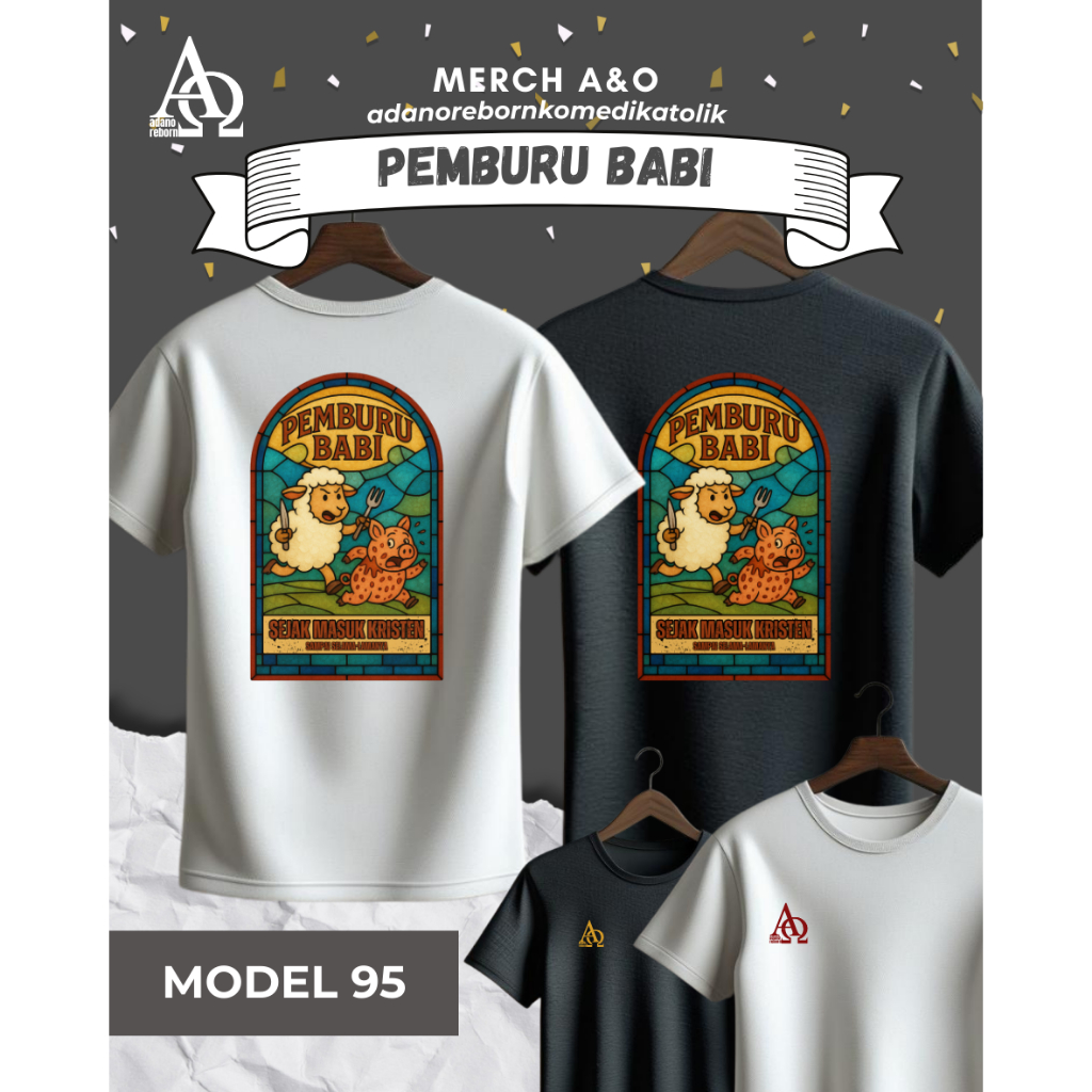 Jual Baju Kristen Katolik Model 95 Pemburu Babi | Shopee Indonesia