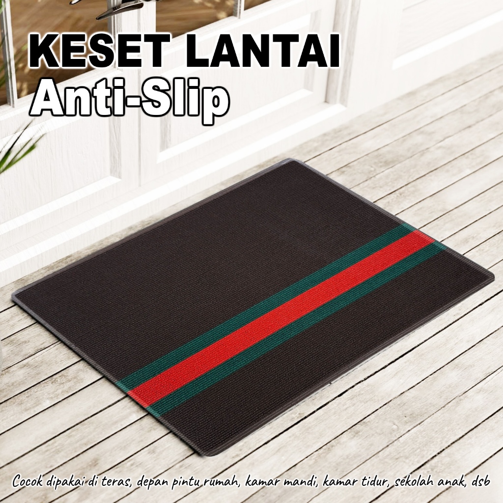 Jual Keset Lantai Anti Slip Karet PVC Tebal 45x75 cm Serbaguna Daya ...
