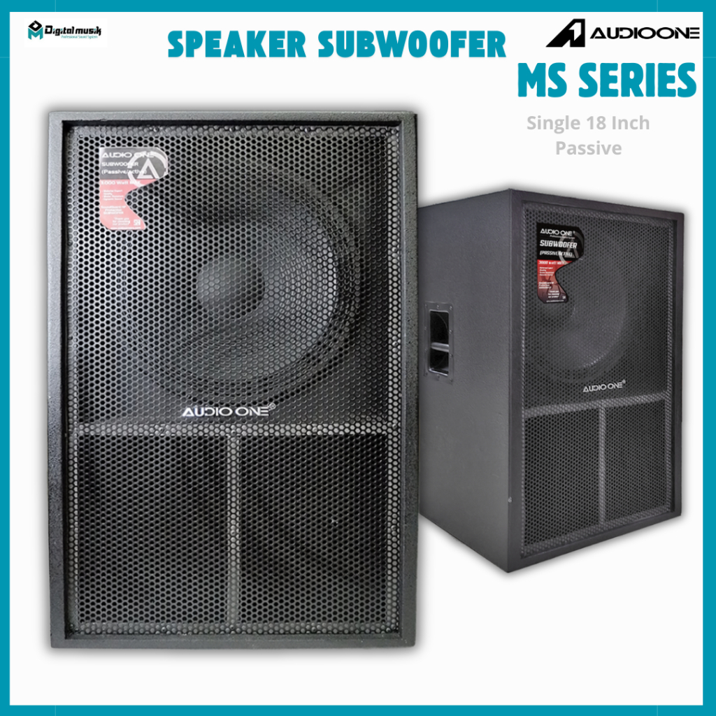 Jual AUDIO ONE Speaker Subwoofer Mini Scope 18 inch MS 118 Single ...