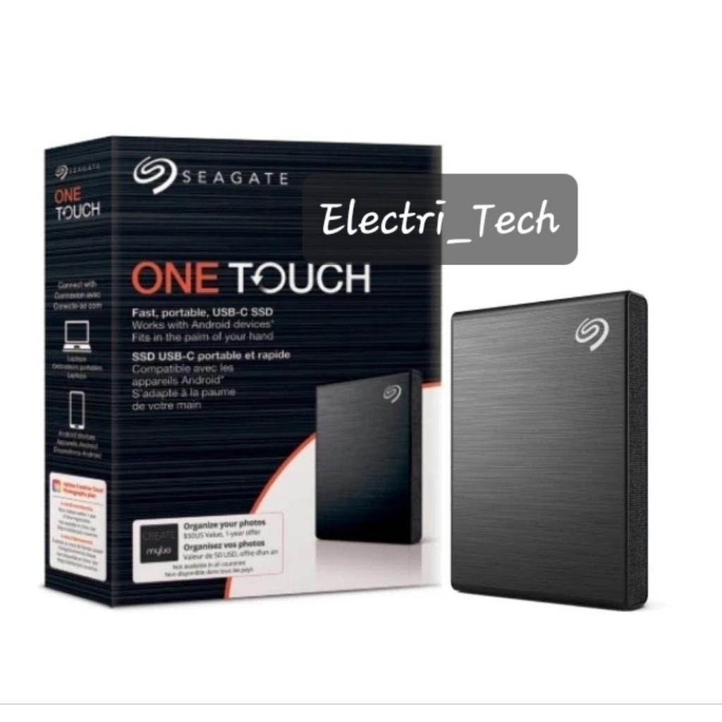 Jual Seagate One Touch SSD 2TB USB-C SSD BLACK STORAGE / EKSTERNAL SSD ...