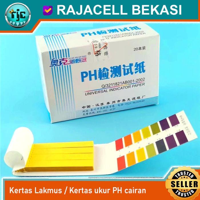 Jual Kertas Lakmus kertas ukur PH Universal Indicator Paper Ph Tester ...