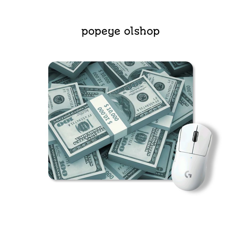 Jual MS51 MOUSE PAD MOTIF TUMPUKAN UANG DOLLAR USD - ALAS MOUSE ...