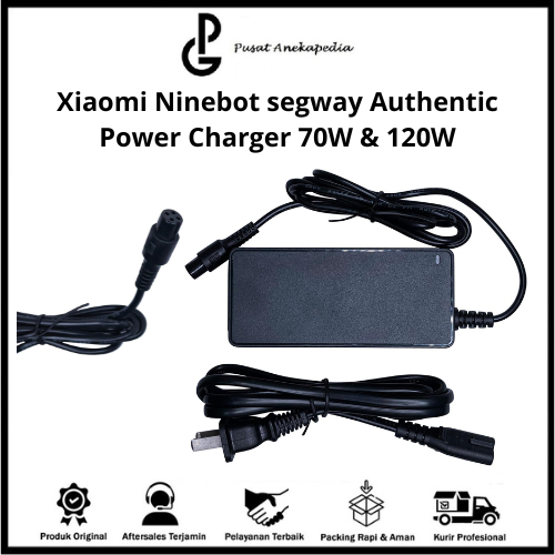 Jual Xiaomi Ninebot segway Authentic Power Charger Kit 70W/120W for ...