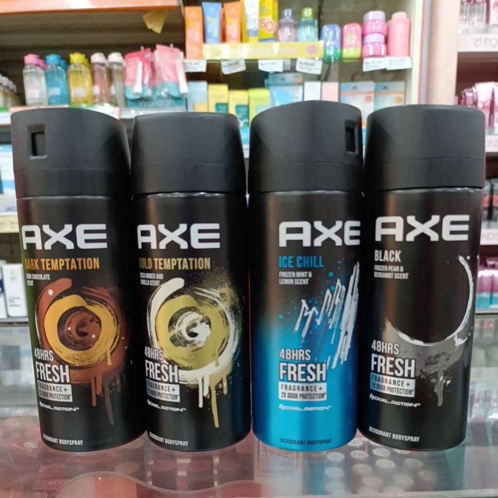 Jual axe body spray Dark tempation 135 ml (harga per pcs) | Shopee ...