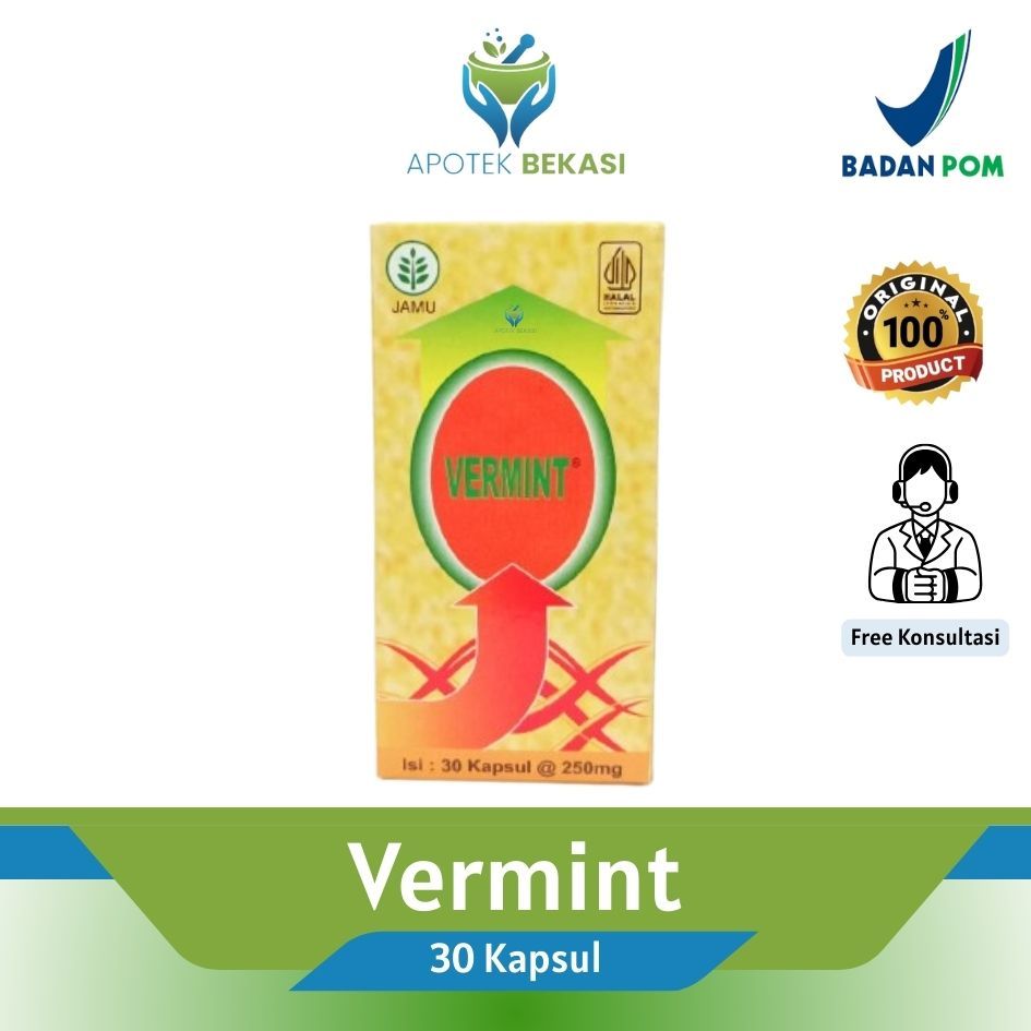 Jual Vermint Kapsul Isi - 30 Kapsul | Shopee Indonesia