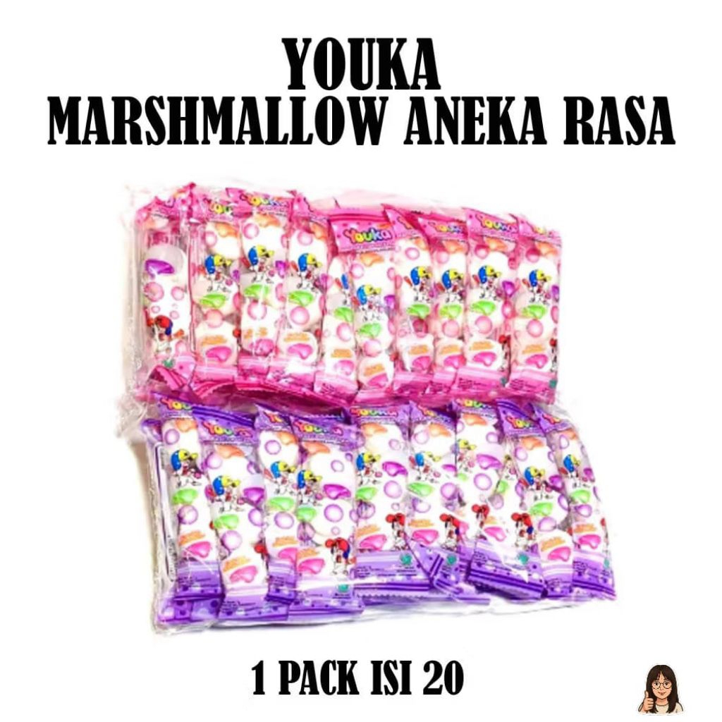 Jual RANJANI YOUKA MARSHMALLOW BULAT ISI 20 (RANDOM) | Shopee Indonesia