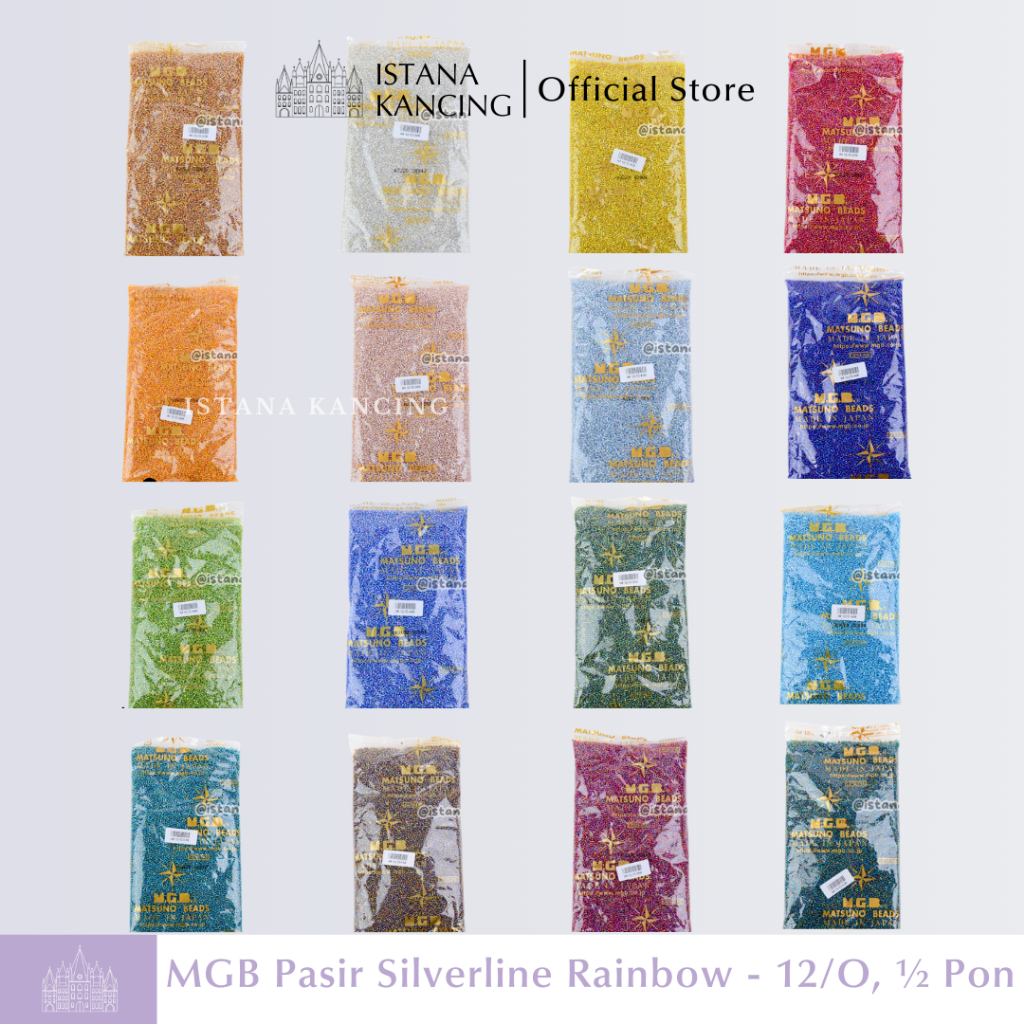 Jual MGB Payet Pasir ORI Silverline Rainbow 1/2PON | Asli Payet Bridal ...