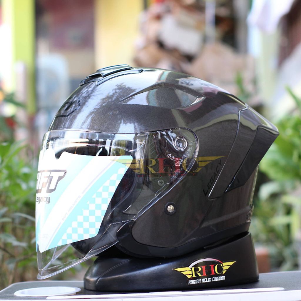 Jual Helm gift legacy helm halface solid keren motorcycle terbaru ...