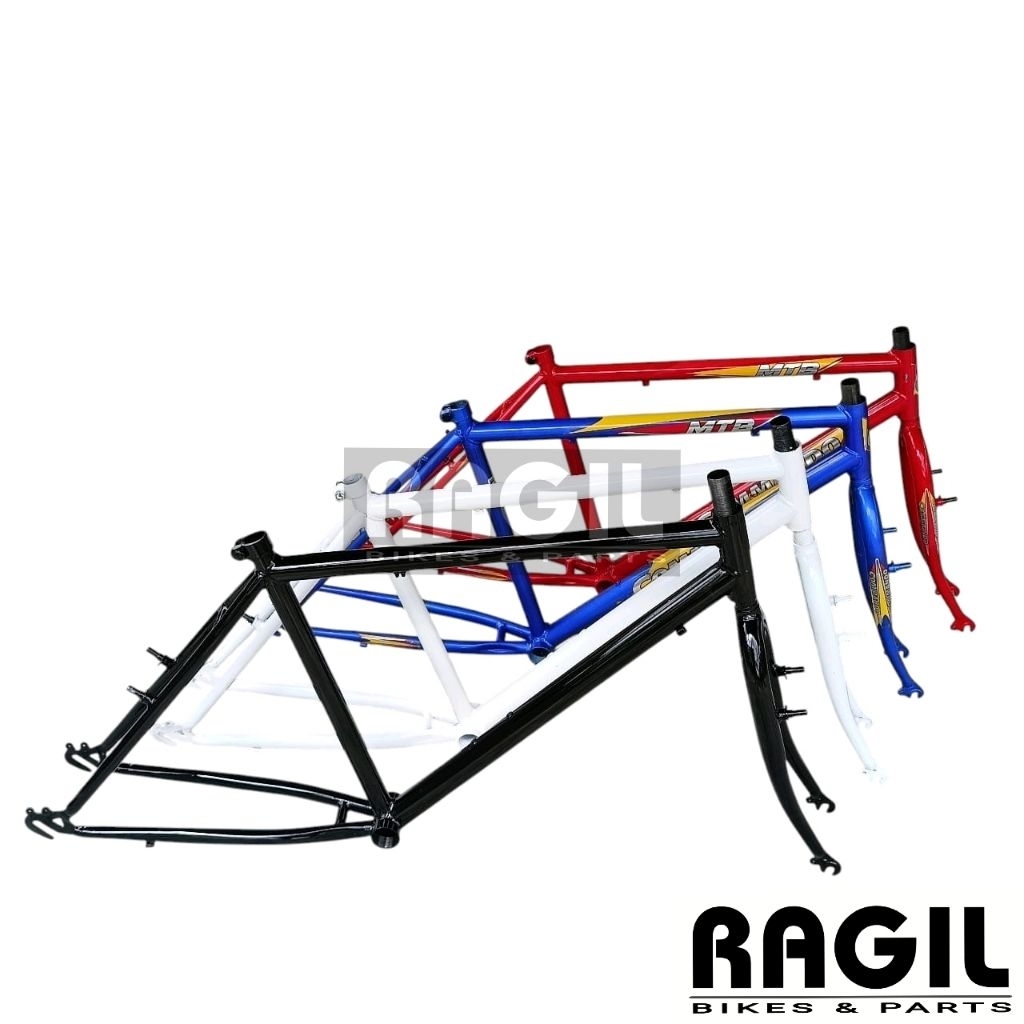 Jual FRAME SET SEPEDA FEDERAL 26 MTB BAYANGAN HITAM MERAH BIRU PUTIH ...